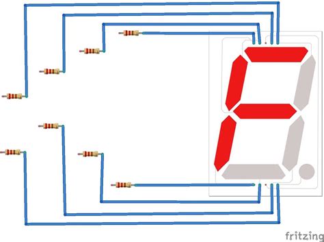 How To Build A 7 Segment Led Display Circuit Diagram A Step By Step Guide