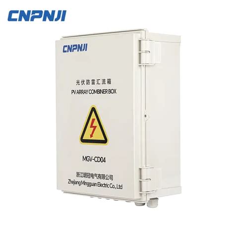ip65 plastic pv combiner box 4 in 1 out waterproof 1000v solar dc 4