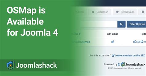 osmap is ready for joomla 4 joomlashack