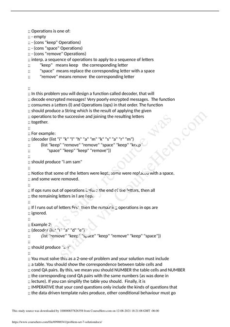 Summary Cspsc 110 Pset 7 Solution Cpsc 110 Computation Programs And