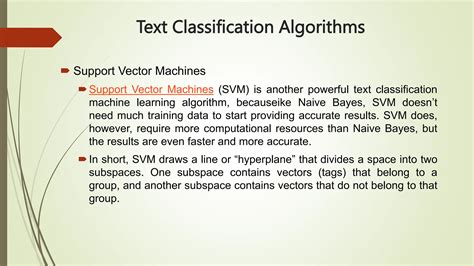 text classification pptx