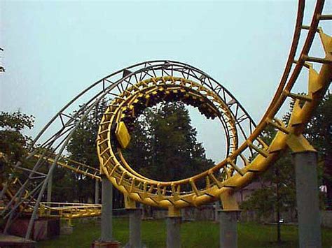 Canobie Corkscrew Roller Coaster Photos