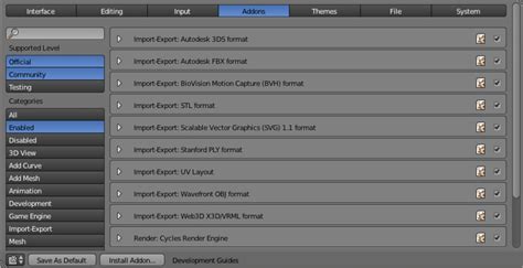 Blender D Modeling Software