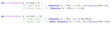 Feature Highlight Arbitrary Curves And Width Profiles