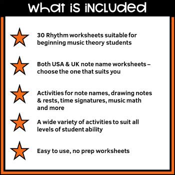Rhythm Music Theory Worksheets By Jooya Teaching Resources TpT
