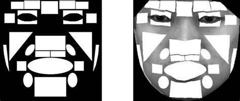 the overall binary mask with 26 regions left and the same regions
