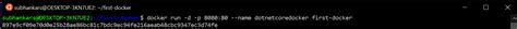 Windows Subsystem For Linux WSL For Dockerized NET Core Application Development