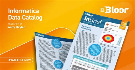 Informatica Data Catalog Bloor Research