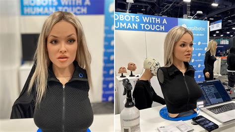 Humanoid Robot Companion Aria Mimics Human Features Emotions