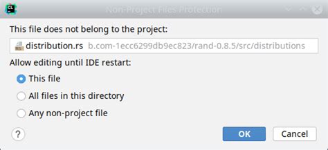 Forbid Modifying Global Cargo Dependencies Issue Intellij Rust Intellij Rust GitHub