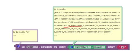 Number Weeks From Datepicker MIT App Inventor Help MIT App Inventor Community