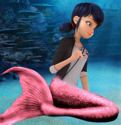 Marinette As A Mermaid • Chat Noir Amino • Amino