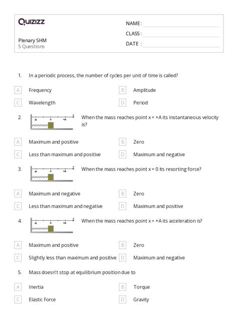 Printable Torque And Equilibrium Worksheets For Year 11 Quizizz