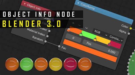 How To Use Blenders Object Info Node For Random Colors Lesterbanks
