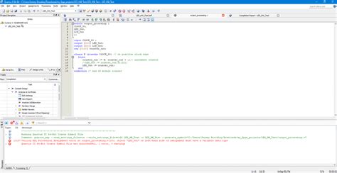 Altera Verilog Question Error 10137 Verilog Hdl Procedural