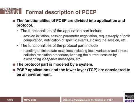PPT Modeling Validation And Verification Of PCEP Using The IF Language PowerPoint