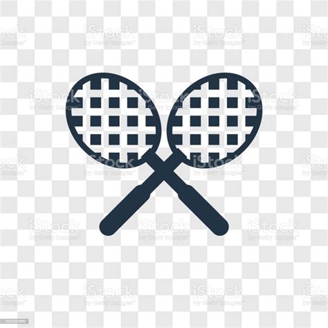투명 한 배경 테니스 라켓 투명도 로고 디자인에 고립 된 테니스 라켓 벡터 아이콘 0명에 대한 스톡 벡터 아트 및 기타 이미지 0명 경쟁 공 스포츠 장비 Istock