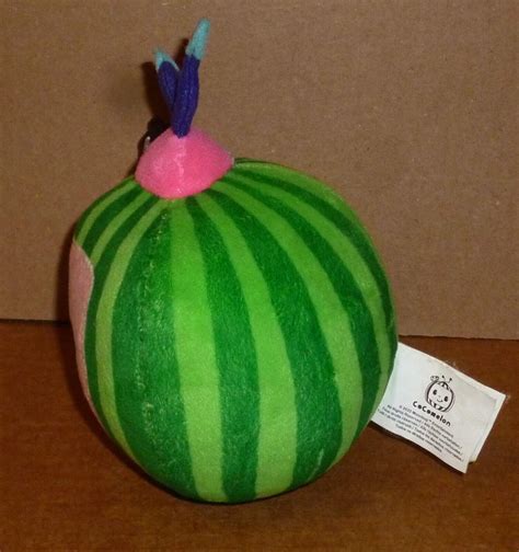 Cocomelon Watermelon Melon And Ladybug Plush Doll Pre Owned 4557170260