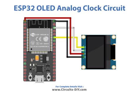 Analog Clock Using ESP SSD OLED Display
