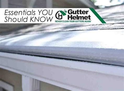 4 Essentials You Should Know About Gutter Helmet
