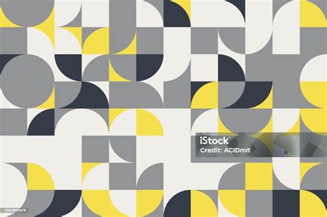 회색과 노란색 색상의 기하학적 요소와 복고풍 배경 추상 벡터 빈티지 일러스트는 쉽게 편집하고 사용자 정의 할 수 있습니다 Eps10 0명에 대한 스톡 벡터 아트 및 기타