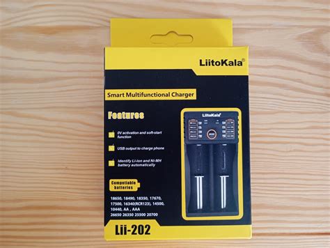 LiitoKala Lii-202 USB Nabiječka baterii | Aukro