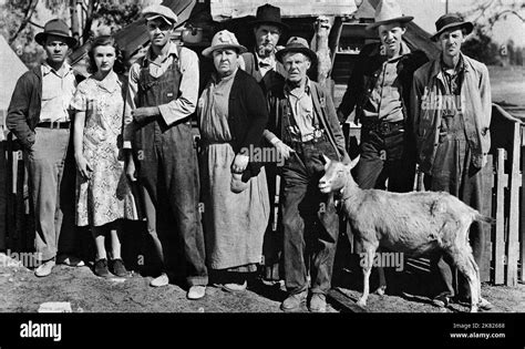 Henry Fonda Jane Darwell Russell Simpson Frank Darien O Z Whitehead And John Carradine Film