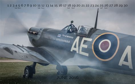 Spitfire Mkv June Wallpaper The Fighter Collection