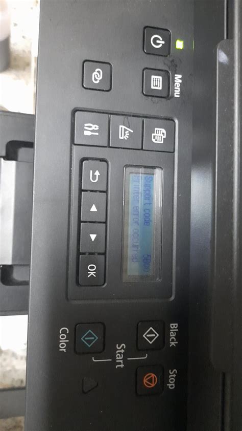 Canon Pixma G6020 Error Code 5b00 Please Help Rprinters