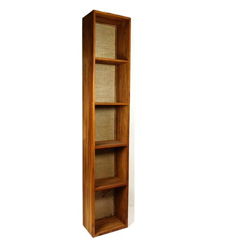 tall rimu shelf with woven back panelling by guy ngan new zealand potters and themes ceramics