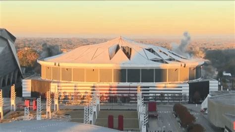 Georgia Dome Imploded In Planned Demolition