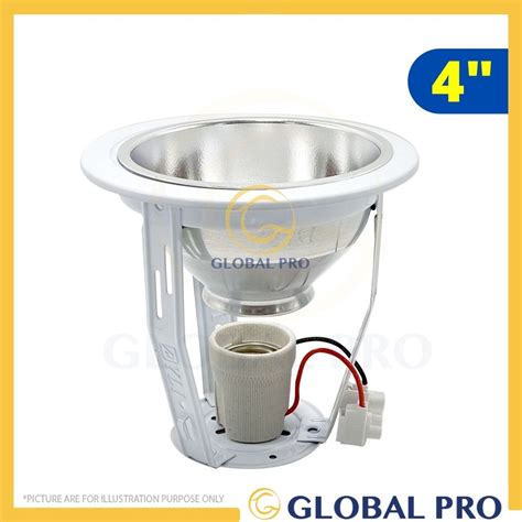 Yli 4 6 Led Recessed Es27 Fitting Led Downlight Suits E27 Led Bulb Recessed Downlight