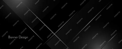 Premium Vector Dark Geometric Black Abstract Background Elegent