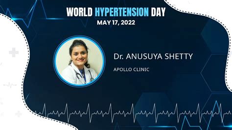 Dr Anusuya Shetty On Linkedin 17 Th May On World Hypertension Day