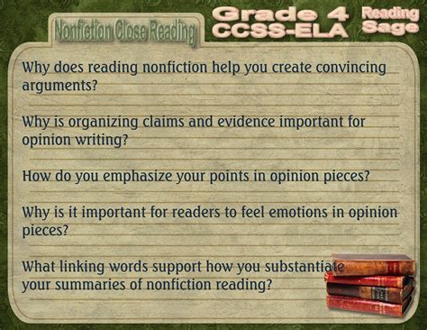 Close Reader Grade 6 Answer Key