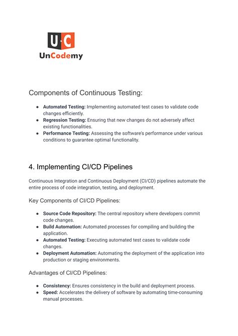 Continuous Integration And Testing A Devops Approachpdf