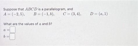 Solved Find The Vector AB In R2 Given In The Figure AB Chegg Com