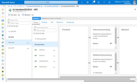 Azure Api Management の解説とハンズオンの復習 Azureantenna Qiita