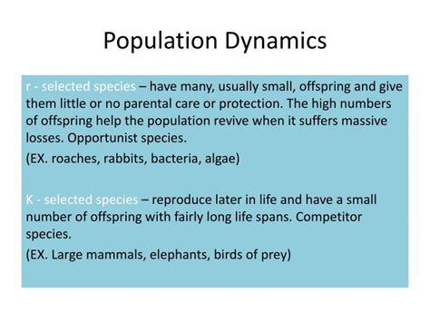 Ppt Population Dynamics Powerpoint Presentation Id1862285
