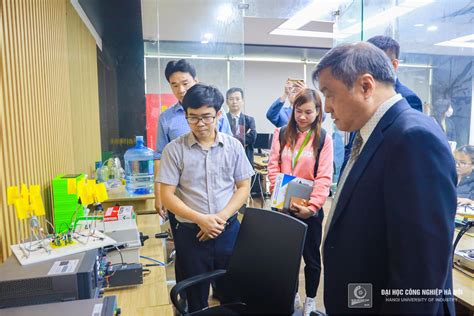 Hanoi University Of Industry Worked With Arcadyan Technology Vietnam To Promote University