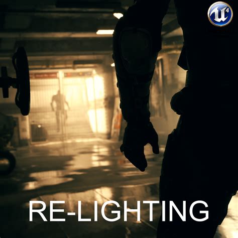 Artstation Ue4 Reflection Subway Scene Re Light