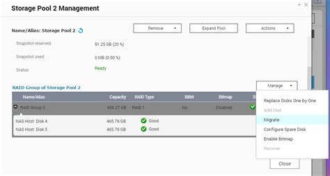 How Do I Add New Disk To The Raid Group To Migrate The Raid Type Qnap