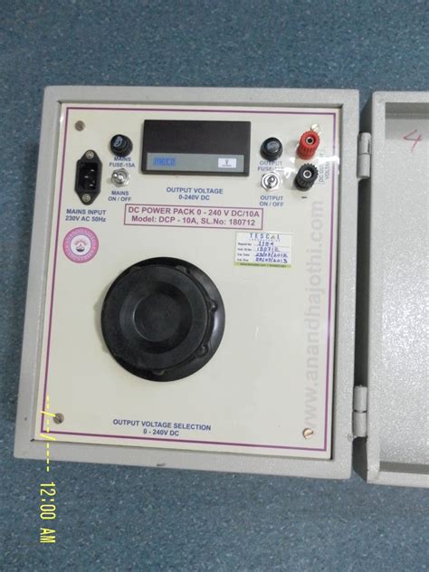 Variable DC Power Supply Kit At Piece DC Supply Voltage In Chennai ID