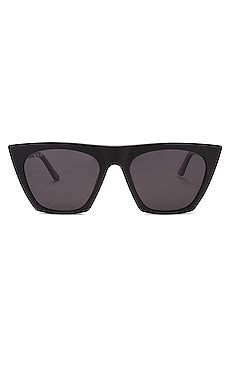 DIFF EYEWEAR Avril Sunglasses In Black REVOLVE