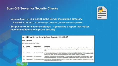 Ppt Advanced Arcgis Server Security Best Practices Powerpoint