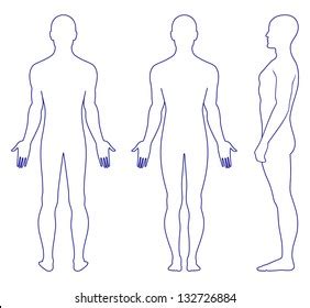 Human Body Side View Images Stock Photos Vectors Shutterstock