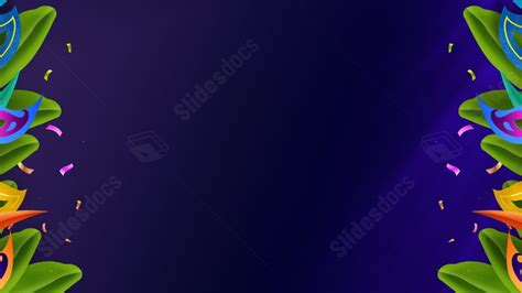 Plantilla De Powerpoint Con Tema De Carnaval Plantillas Gratis De