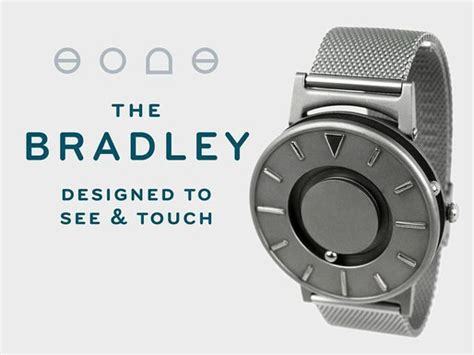 Наручные часы для слепых марки Bradley: эффектный аксессуар, который ...