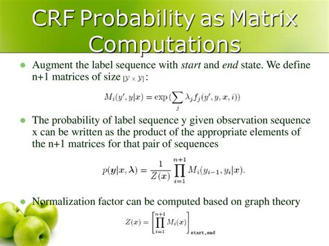 Conditional Random Fields Model Ppt Download