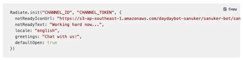 how to open the webchat window automatically